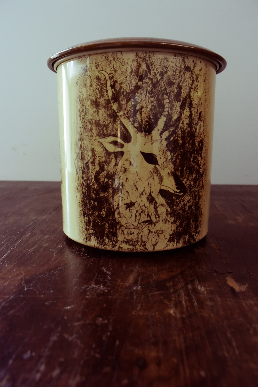 Metal Box Perfume WEIL Decoration Antelope - Vintage - Year 50 ...