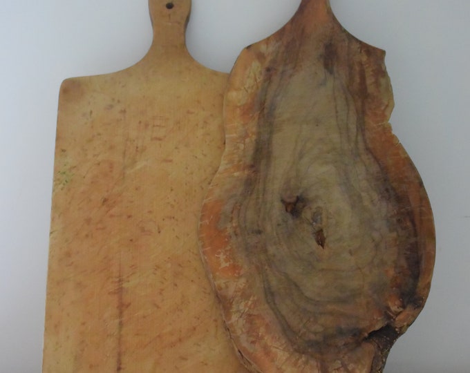 Vintage Old Wood Cutting Board - Etsy