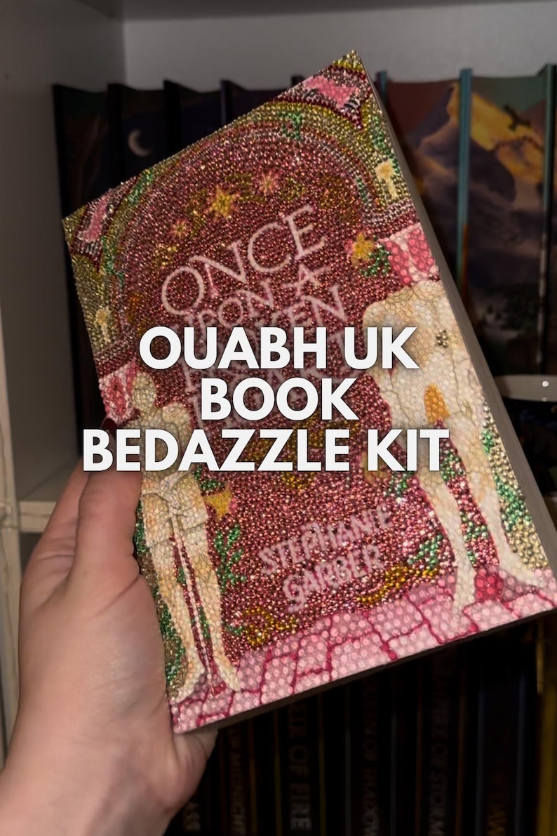 OUABH UK - Book Bedazzle Kit (pre-order) - Etsy