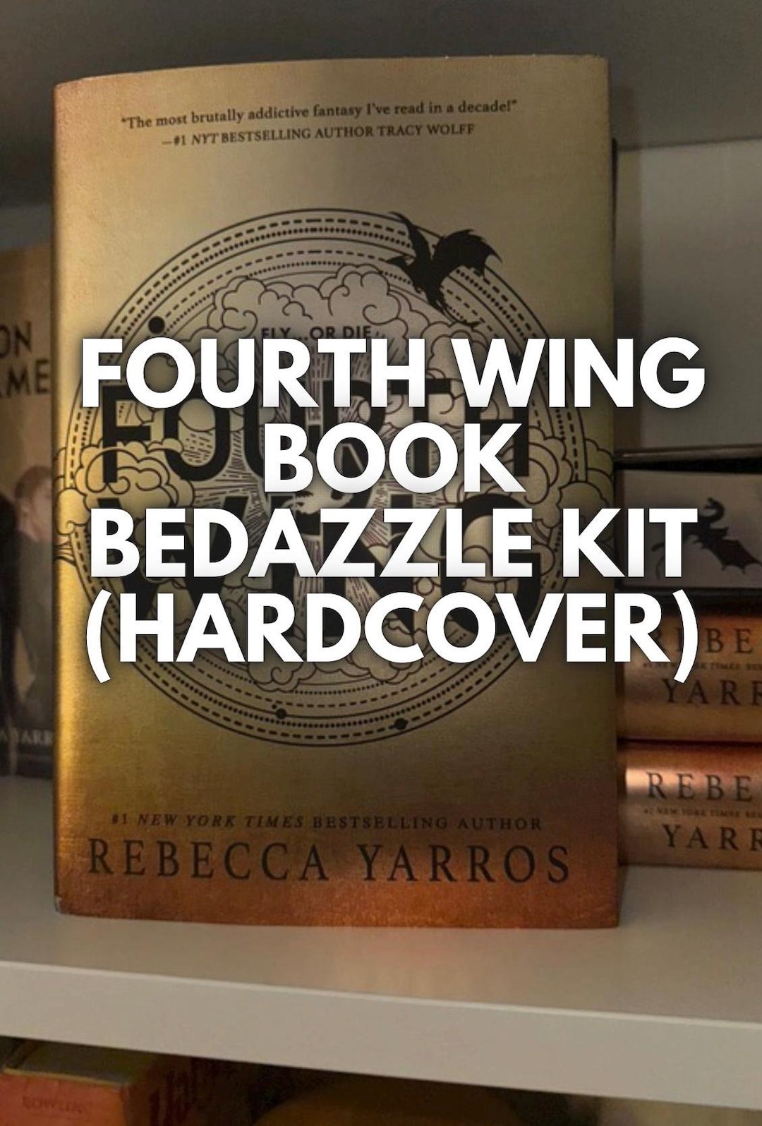 Fourth Wing Hardcover Book Bedazzle Kit (PRE ORDER) - Etsy
