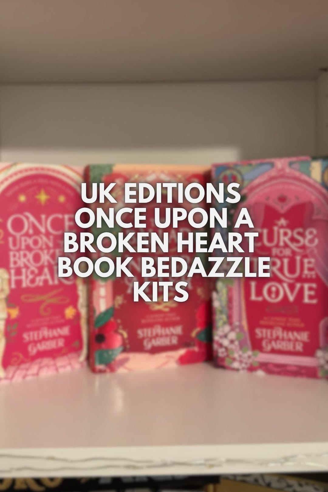 OUABH UK - Book Bedazzle Kits (pre Order) All Three Books - Etsy