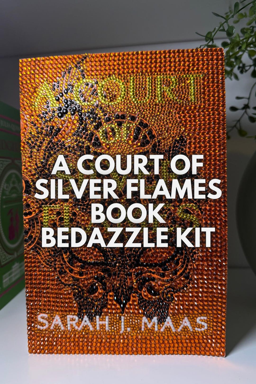 A Court of Silver Flames Book Bedazzle Kit Pre Order - Etsy