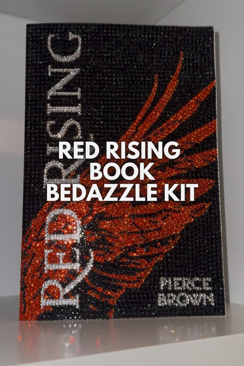 Red Rising - Book Bedazzle Kit Pre Order - Etsy