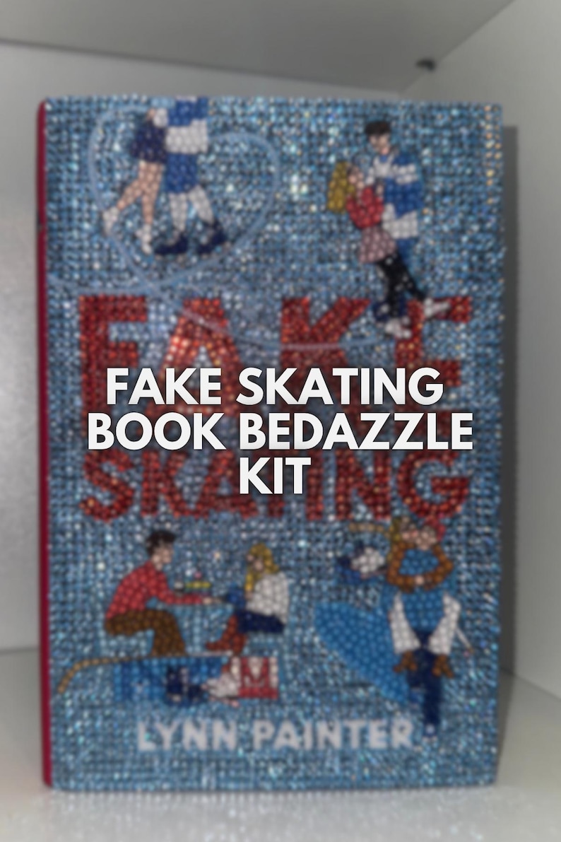 Fake Skating Book Bedazzle Kit - (pre-order) - Etsy