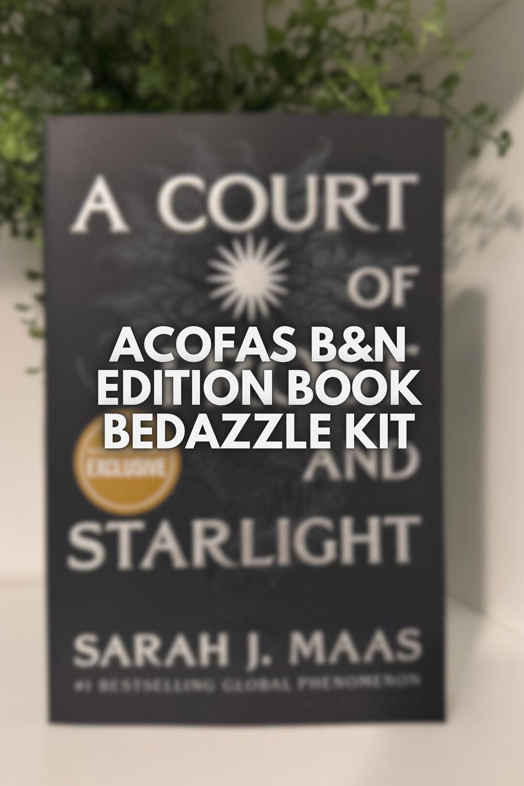 ACOFAS B&N - Book Bedazzle Kit - Etsy