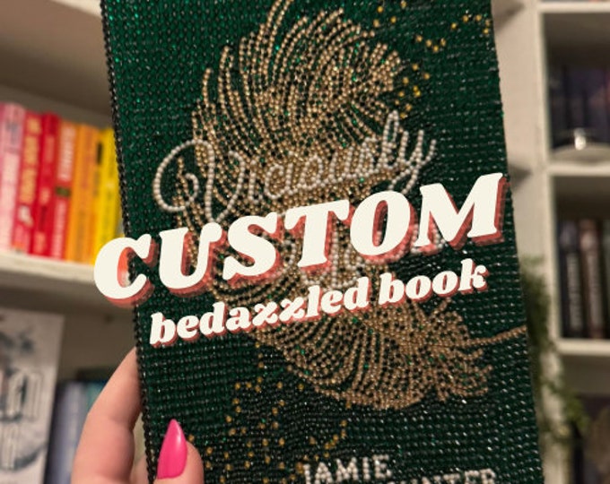 Custom Bedazzled Book pre Order - Etsy