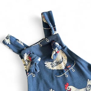 Chicken Overalls, Bamboo Baby Clothing, Gender Neutral Baby Outfit ...