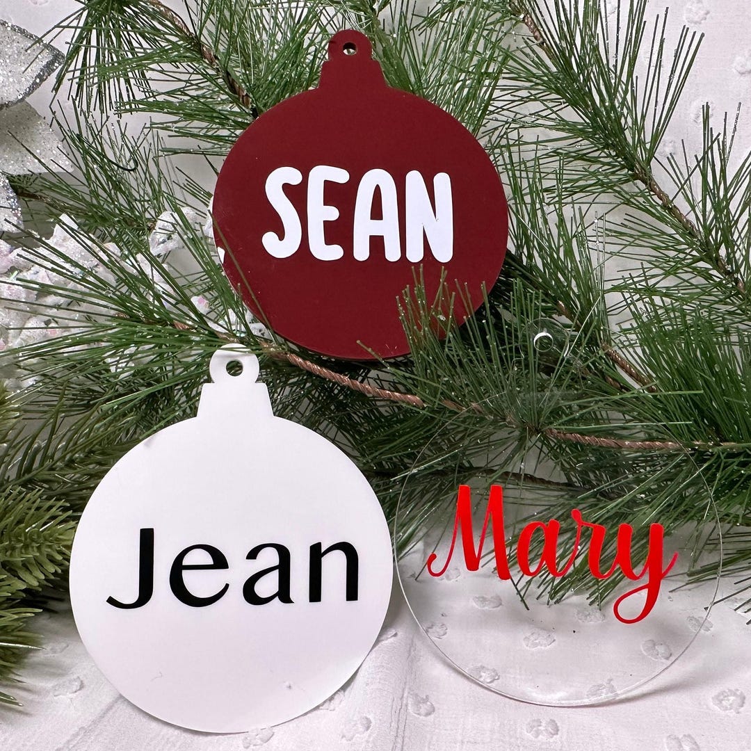 Custom Holiday Decor Family Tree Decoration Unique Christmas Gift ...