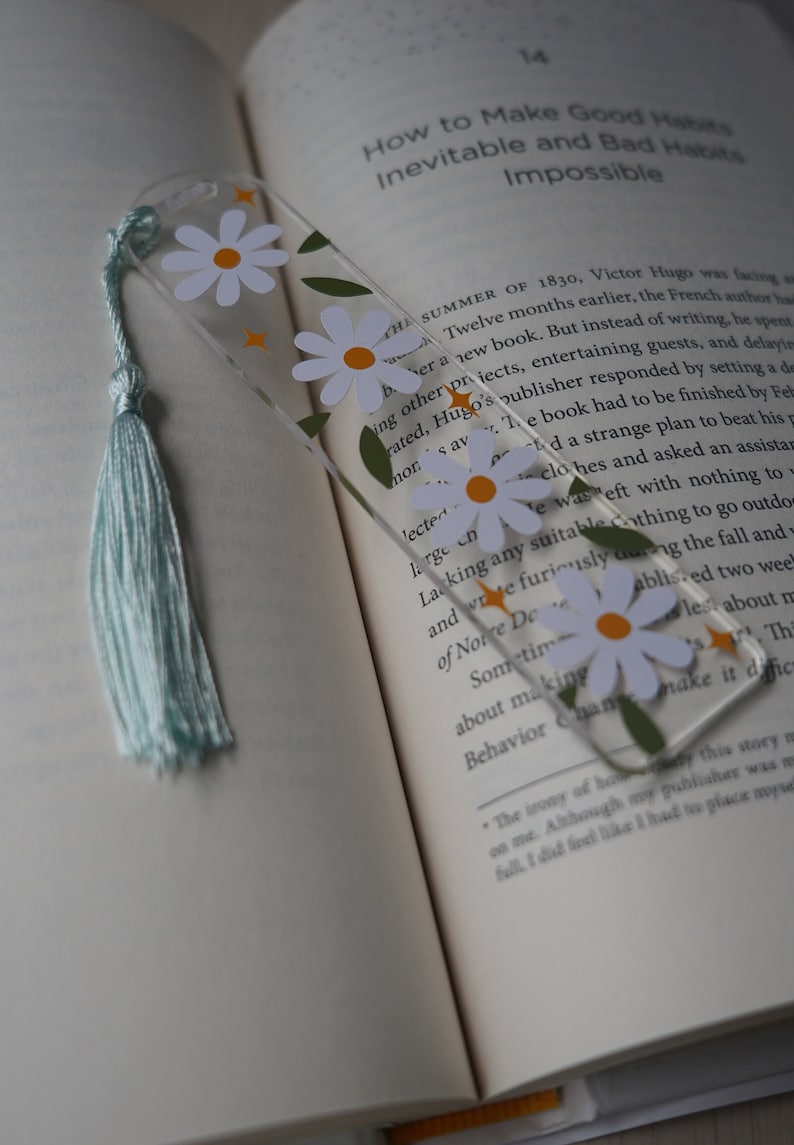 Acrylic Bookmark, Kawaii Bookmark, Custom Bookmark - Etsy