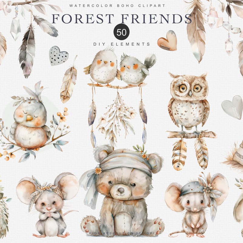 Animal Illustrations - Etsy