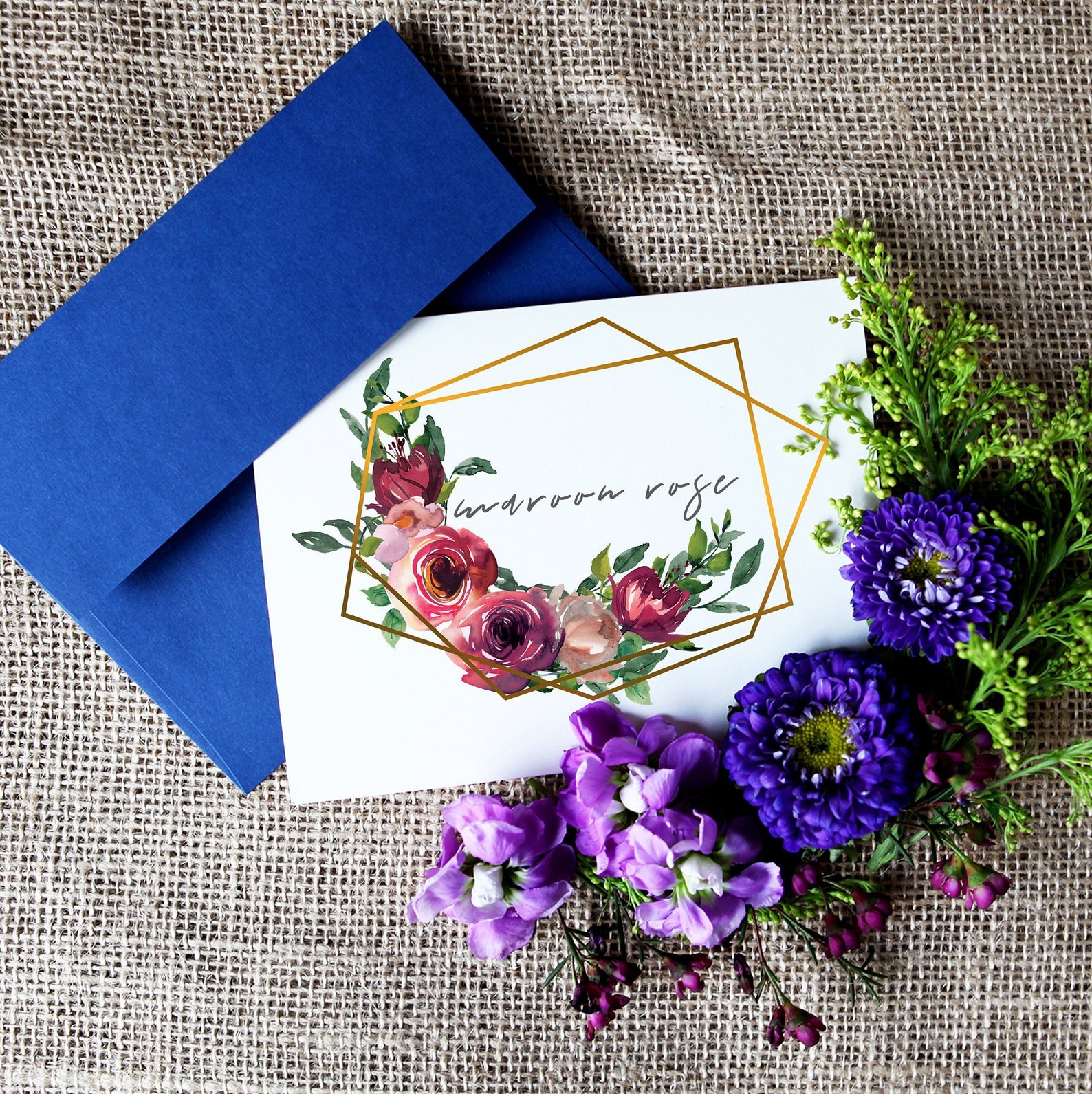 Watercolor Maroon Rose Clipart Watercolor Burgundy Flower - Etsy