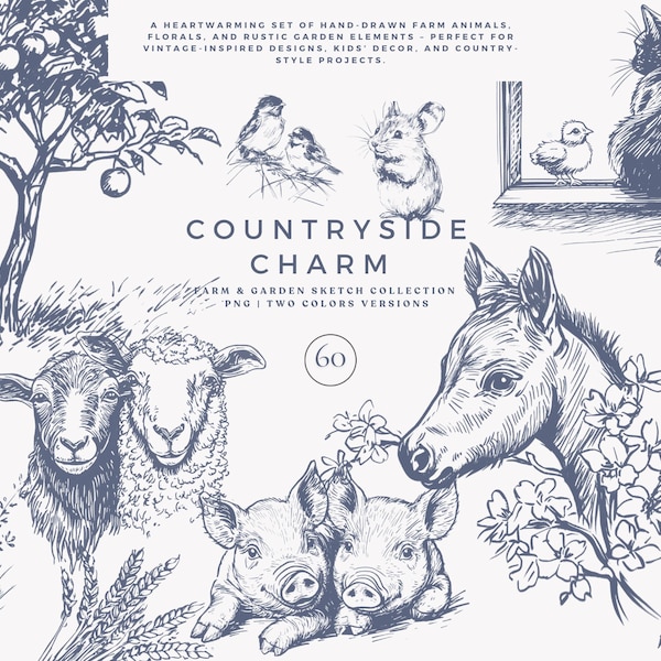 White Clipart Barn - Etsy UK