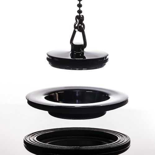 Premium Retro Basin Waste With Brass & Rubber Plug and Ball - Etsy