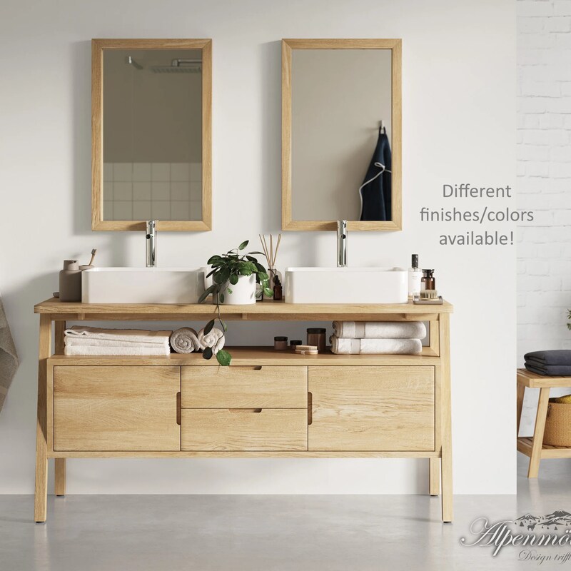 White Oak Vanity - Etsy