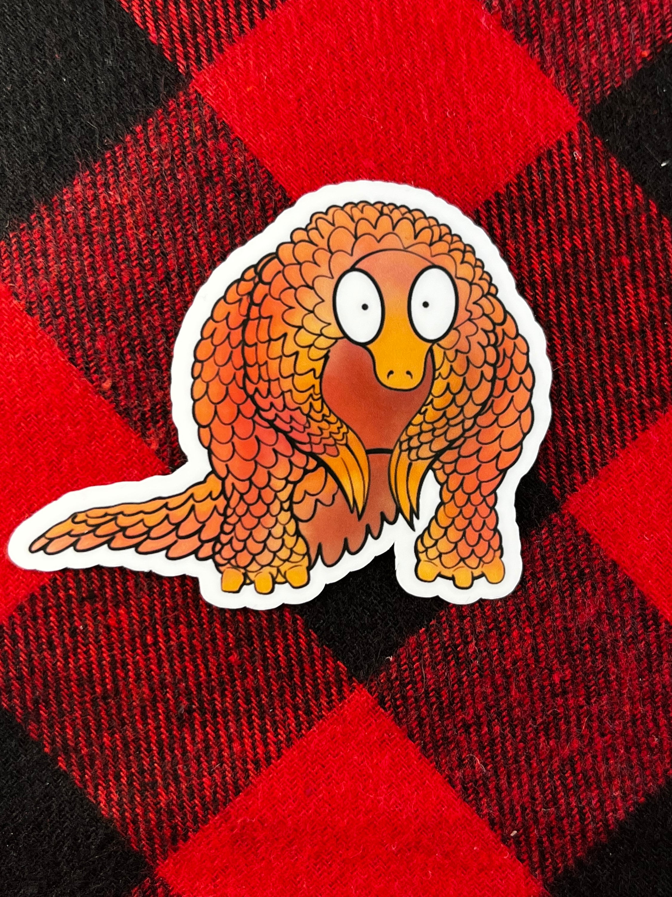 Cute Cartoon Pangolin Vinyl Stickers Wild Animal Stickers - Etsy