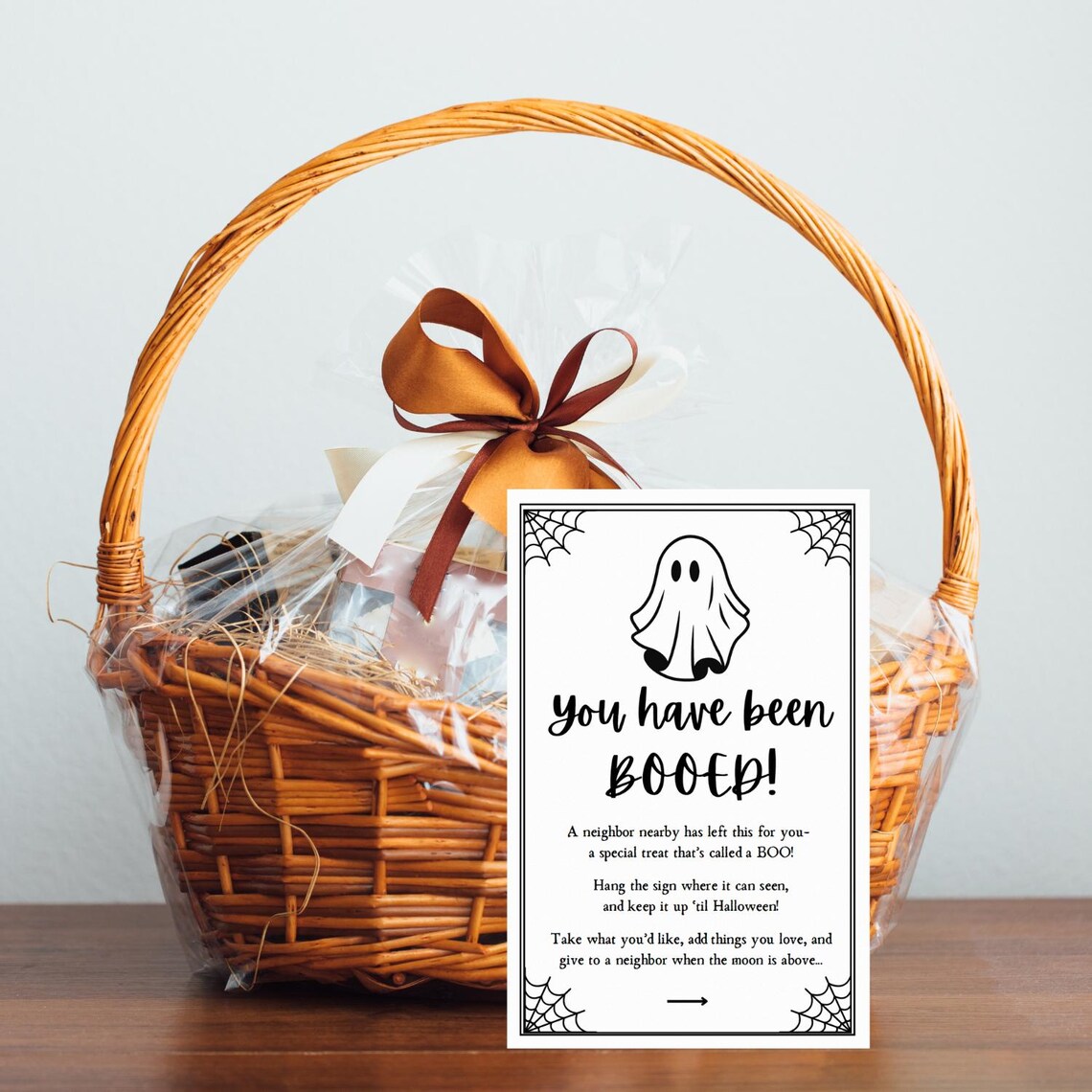 Youve Been BOOED Printable, Halloween Acticity, Digital File ...