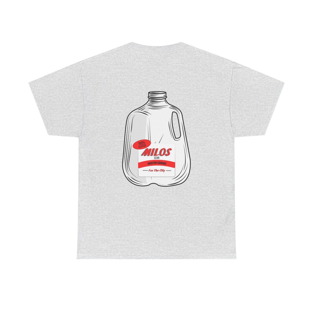 Houston Cougars Milos Uzan "7" Jug Tee - Etsy