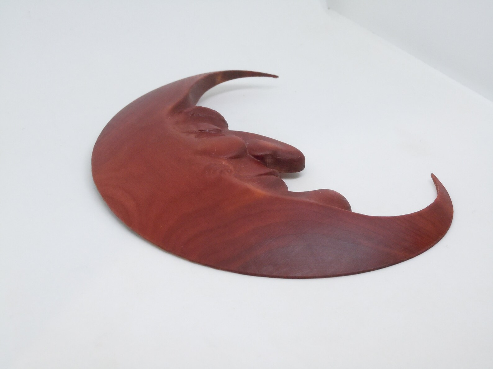 Wood Carved Moon Face - Etsy