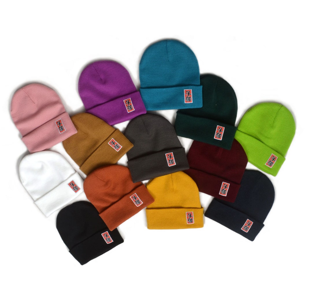 Japanese Beanie - Beanie Hat - Japanese Style - Winter Hat - Koneko ...