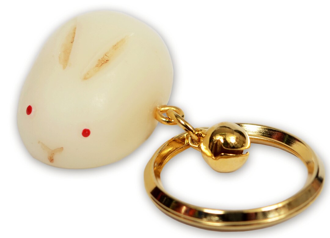 Rabbit Keychain Usagi Mochi Japanese Bag Charm Bunny Japanese Wagashi ...