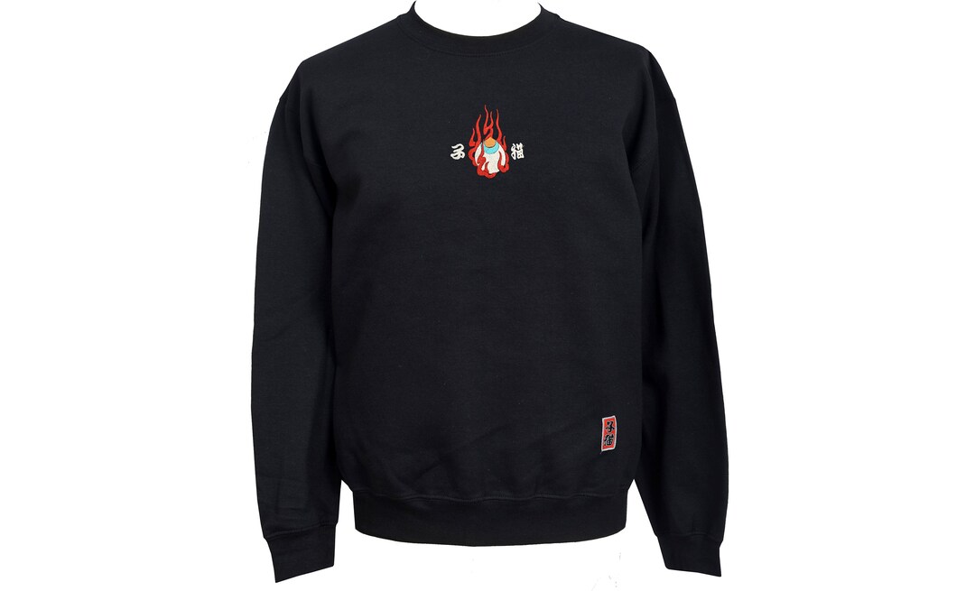 Japanese Embroidered Sweatshirt - Japanese Houju Irezumi Tattoo - Etsy UK