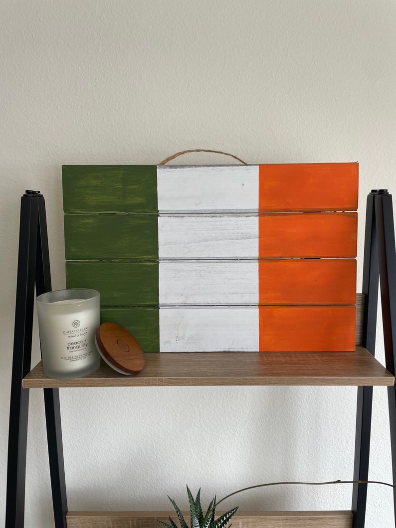 Distressed Irish Pallet Flag/ Flag of Ireland/ Irish Flag /wooden ...
