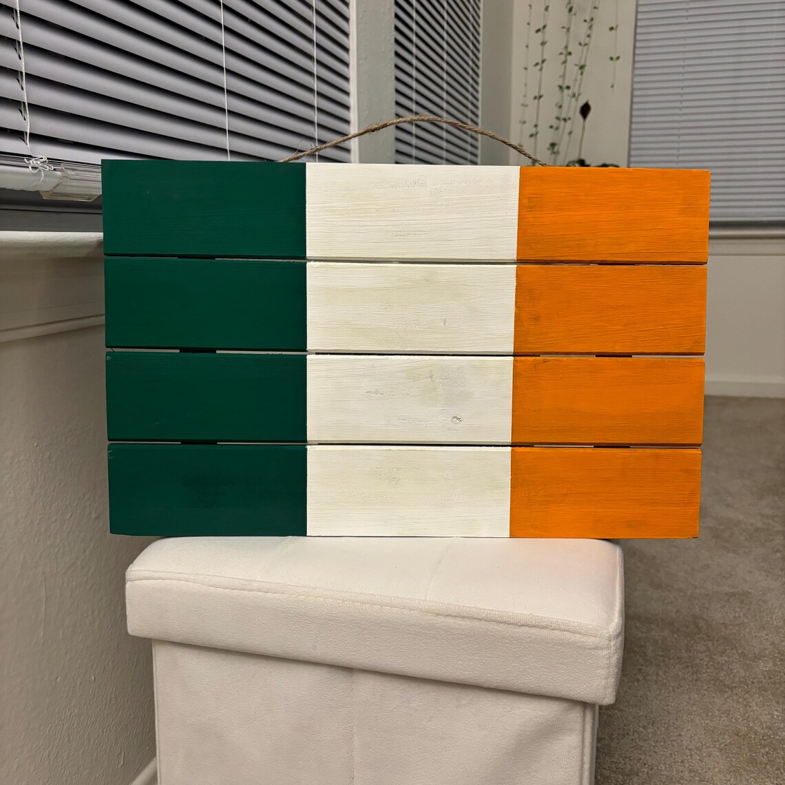 Distressed Irish Pallet Flag/ Flag of Ireland/ Irish Flag /wooden ...