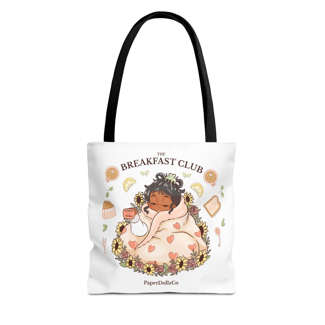 Breakfast Club Tote Bag for Food Lovers, Stylish Grocery Tote, Cute ...