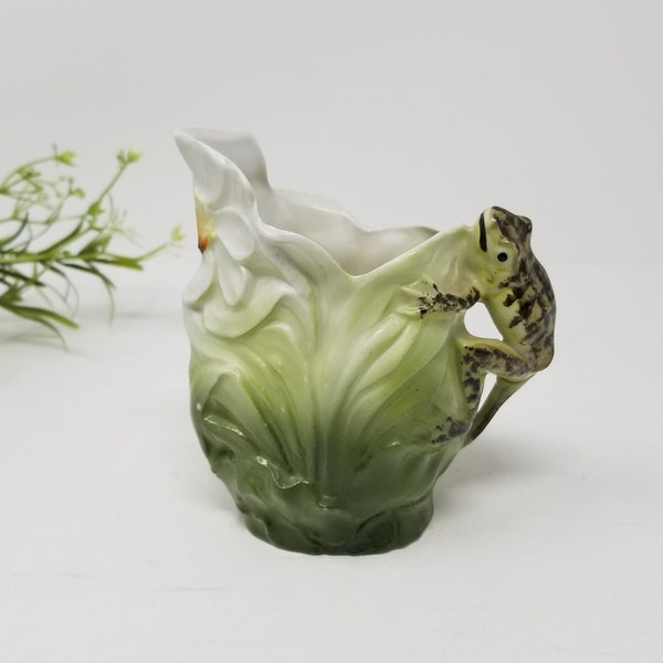 Frog Pitcher - Etsy