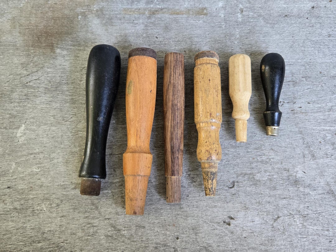 Vintage Wood Tool Handles: Salvaged Workshop Hand Tools - Etsy