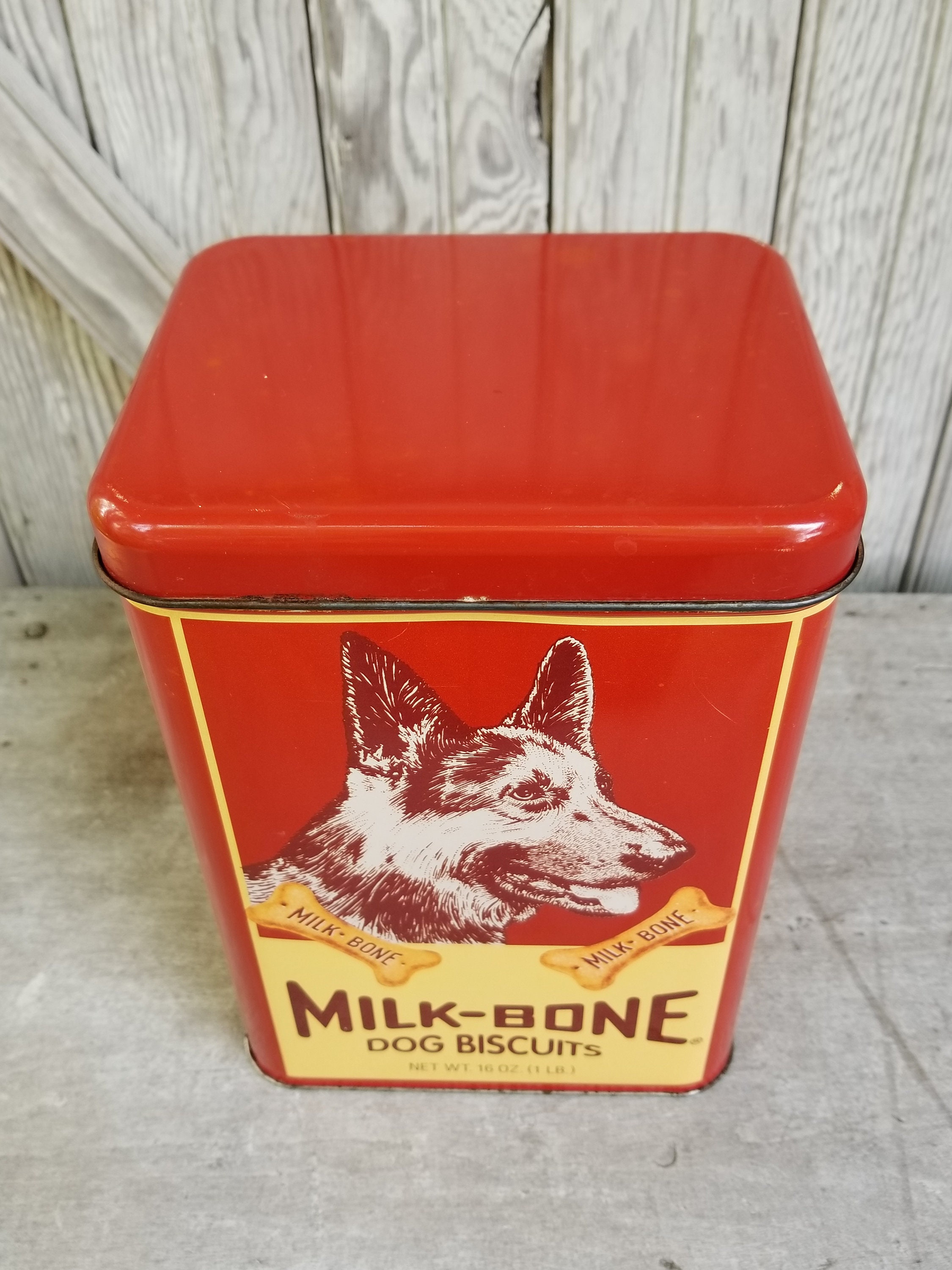 Vintage 1990s Limited Edition Milk-bone Dog Biscuits Tin - Etsy