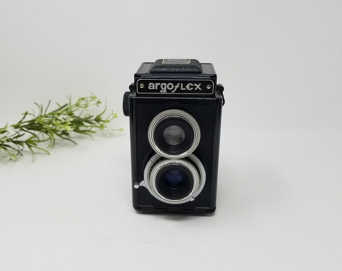 Vintage Argus Argoflex Twin Lens Reflex Camera Vintage Film Photography ...