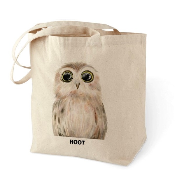 Owl Tote Bag - Etsy