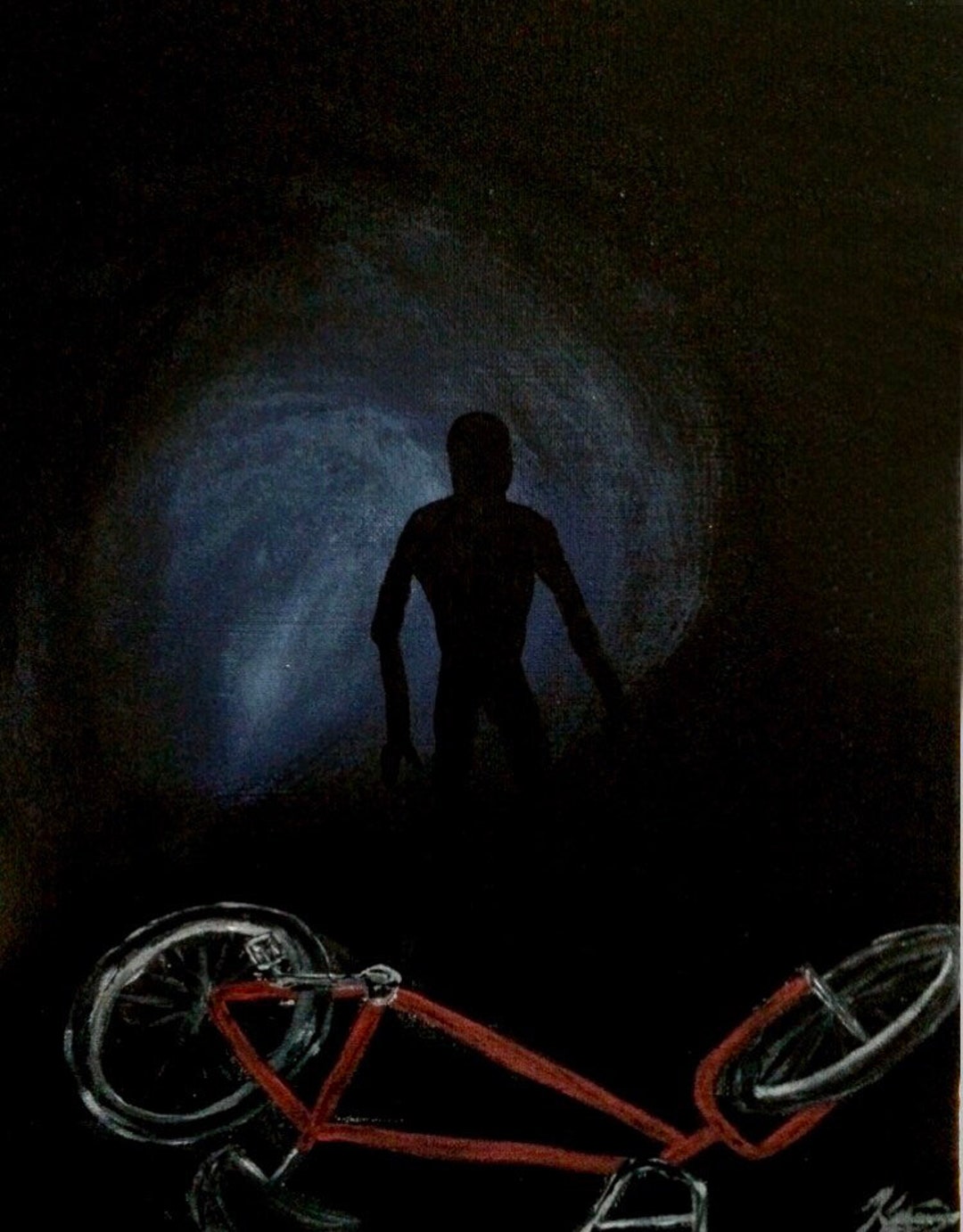 Stranger Things Acrylic Painting - Etsy