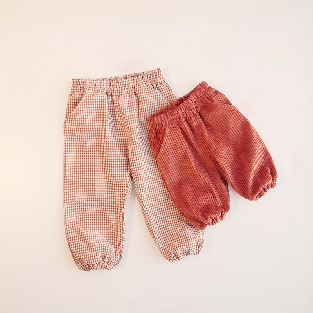 Kids Balloon Pants Pattern for Beginners Toddler Sweatpants Pattern PDF ...