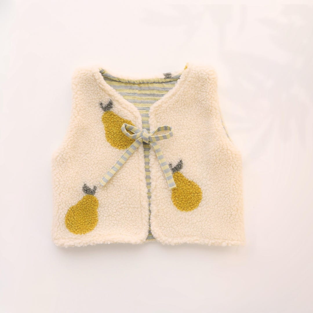 Reversible Vest Sewing Pattern for Kids, Baby and Toddler – Easy ...