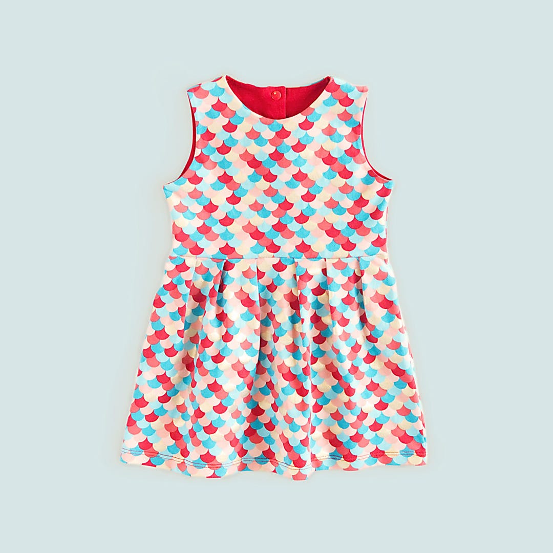 Baby Dress Sewing Pattern Easy Beginner Knit or Woven Dress Printable ...