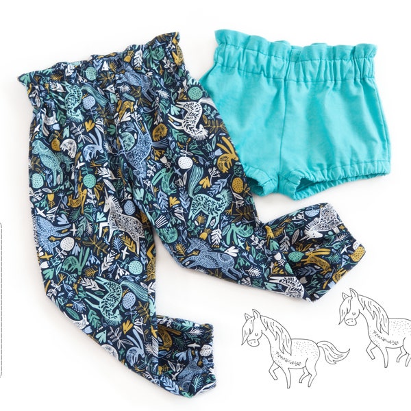 Pantaloon Pattern - Etsy