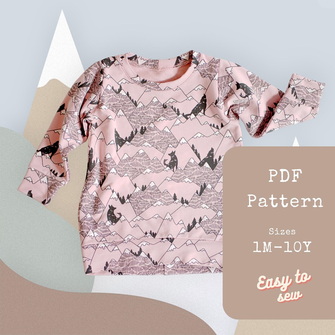 Tunic Sewing Pattern for Kids | Tunic Pattern | Kids Sewing Pattern ...