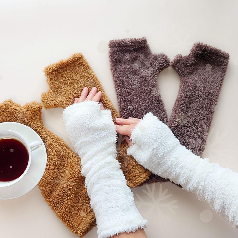 Mittens PDF Sewing Pattern for Gifts Easy Winter Do It Yourself Ideas ...