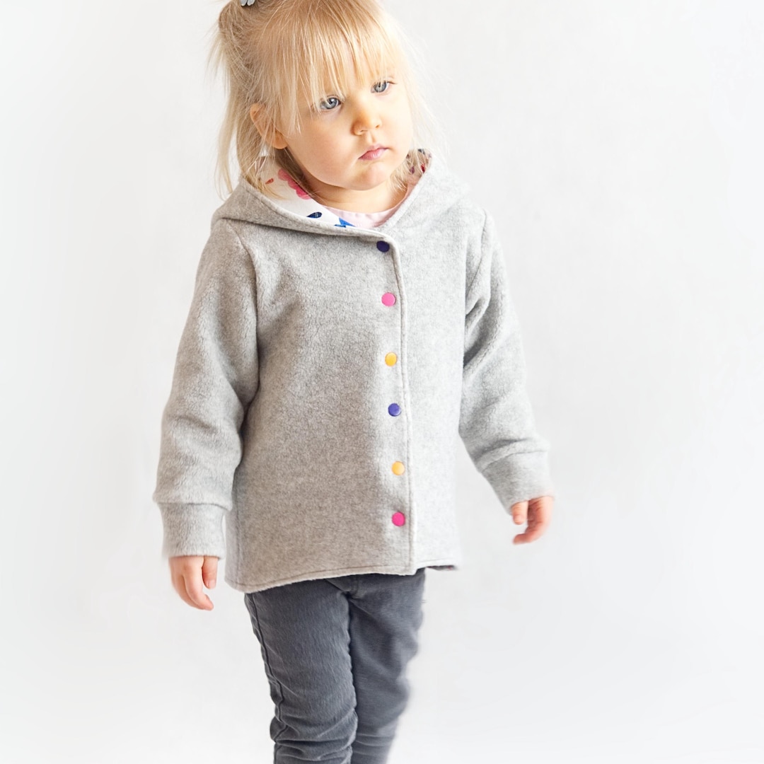 Kids Jacket PDF Sewing Pattern Baby Hoodie Toddler Clothes Boys and ...