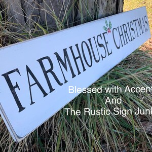 Farmhouse Christmas Sign, Farmhouse Christmas, Rustic Christmas Decor ...