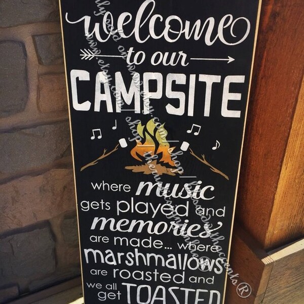 Camping Signs - Etsy