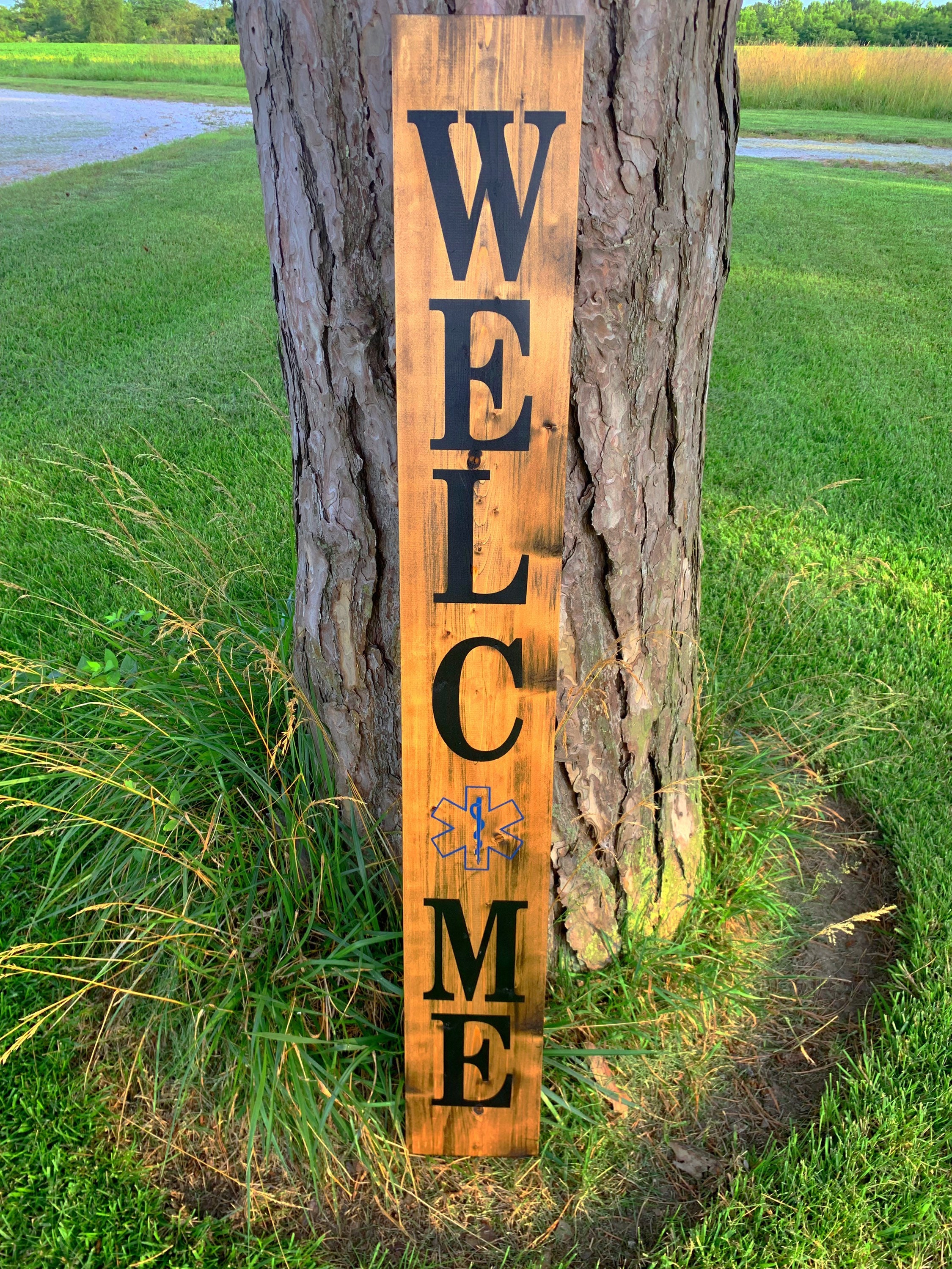 Large Welcome Signs First Responder Sign EMS Sign First - Etsy