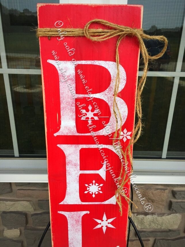 Large Welcome Signs Rustic Wood Believe Signs Welcome Porch | Etsy