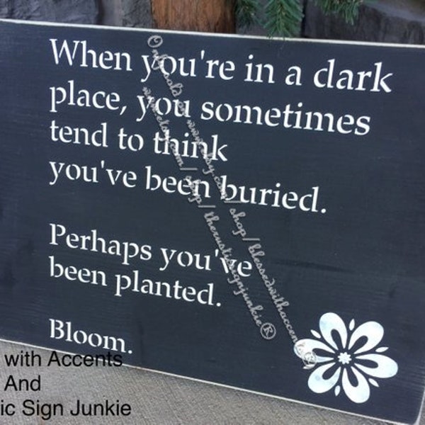 Inspirational Signs - Etsy