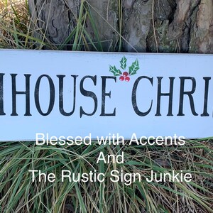 Farmhouse Christmas Sign, Farmhouse Christmas, Rustic Christmas Decor ...