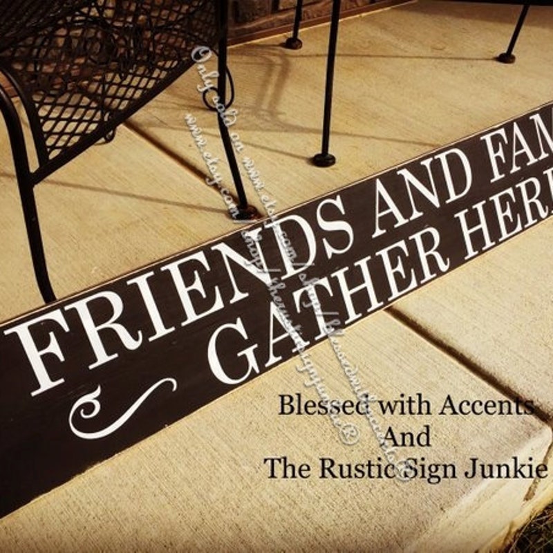 Gather Wood Sign - Etsy