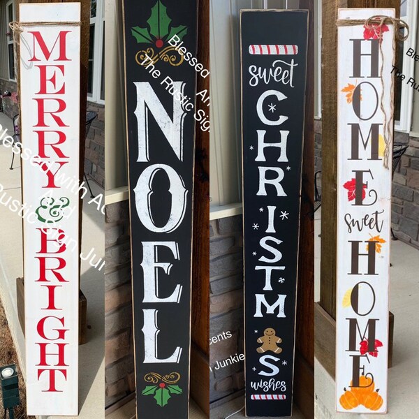 Reversible Porch Sign - Etsy