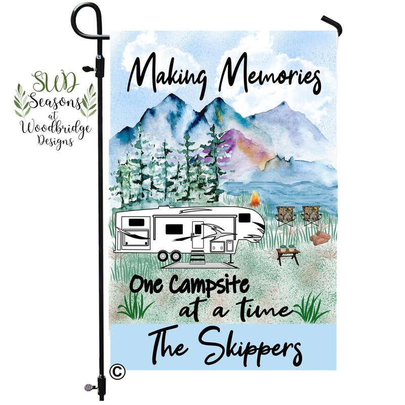 Welcome Camper Sign - Etsy